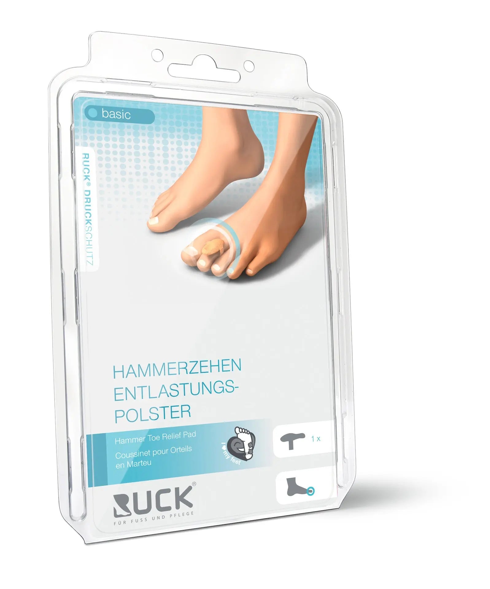 Toe Protector - Basic Toe Pad - Ruck | My Podologie